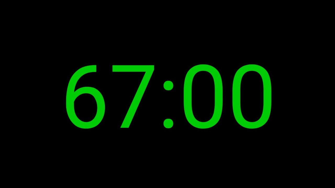 67 Minute Timer 