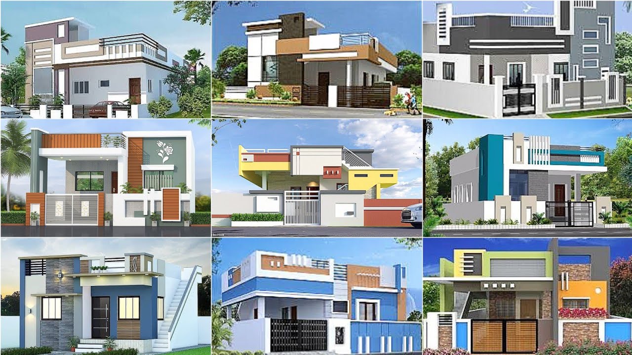 Modern small house elevation design || New ground floor elevation design ideas
