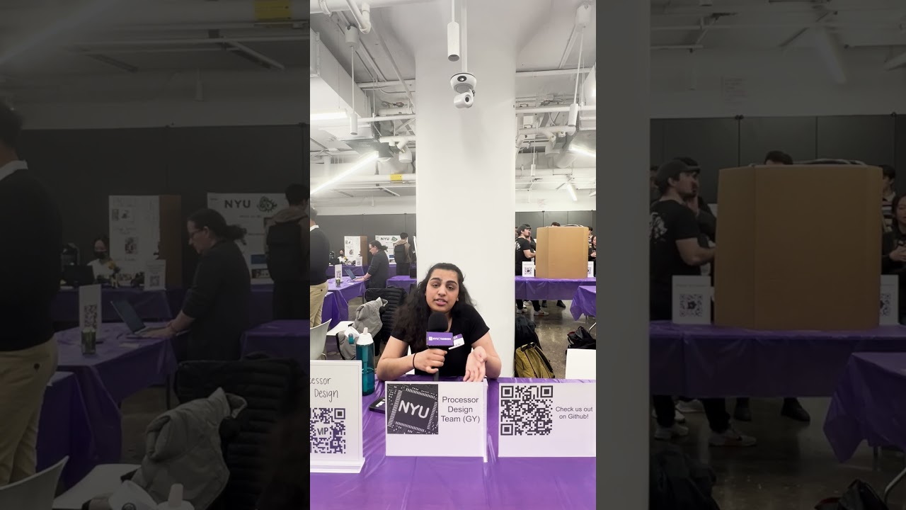 #engineeringstudents design #processor #microchips #nyutandonmade