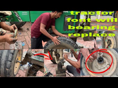 john deere tractor front wheel bearing change | john deere front wheel bearing replacement |