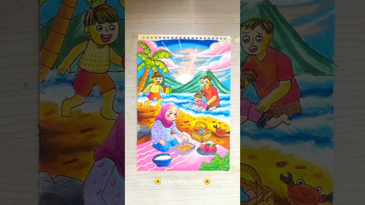 Gambar Ekspresi Tema Keluarga #fls3n #gambarekspresi