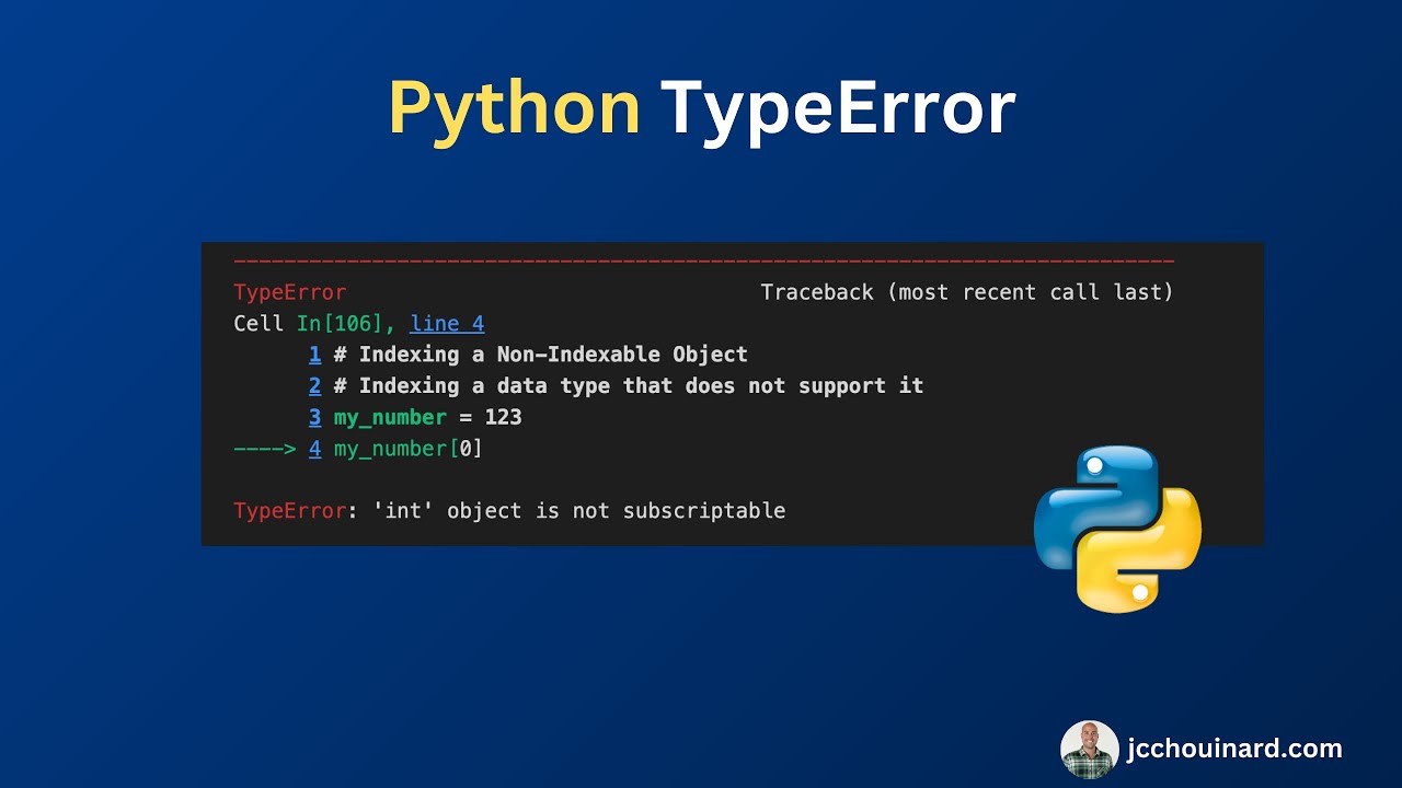TypeError in Python (debugging) #python #TypeError #shorts