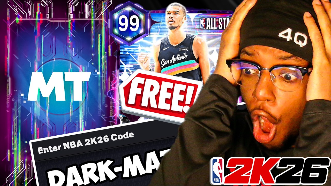 *NEW* EASTER DARK MATTER LOCKER CODE IN NBA 2K26 MYTEAM (INSANE PACK OPENING!!!)