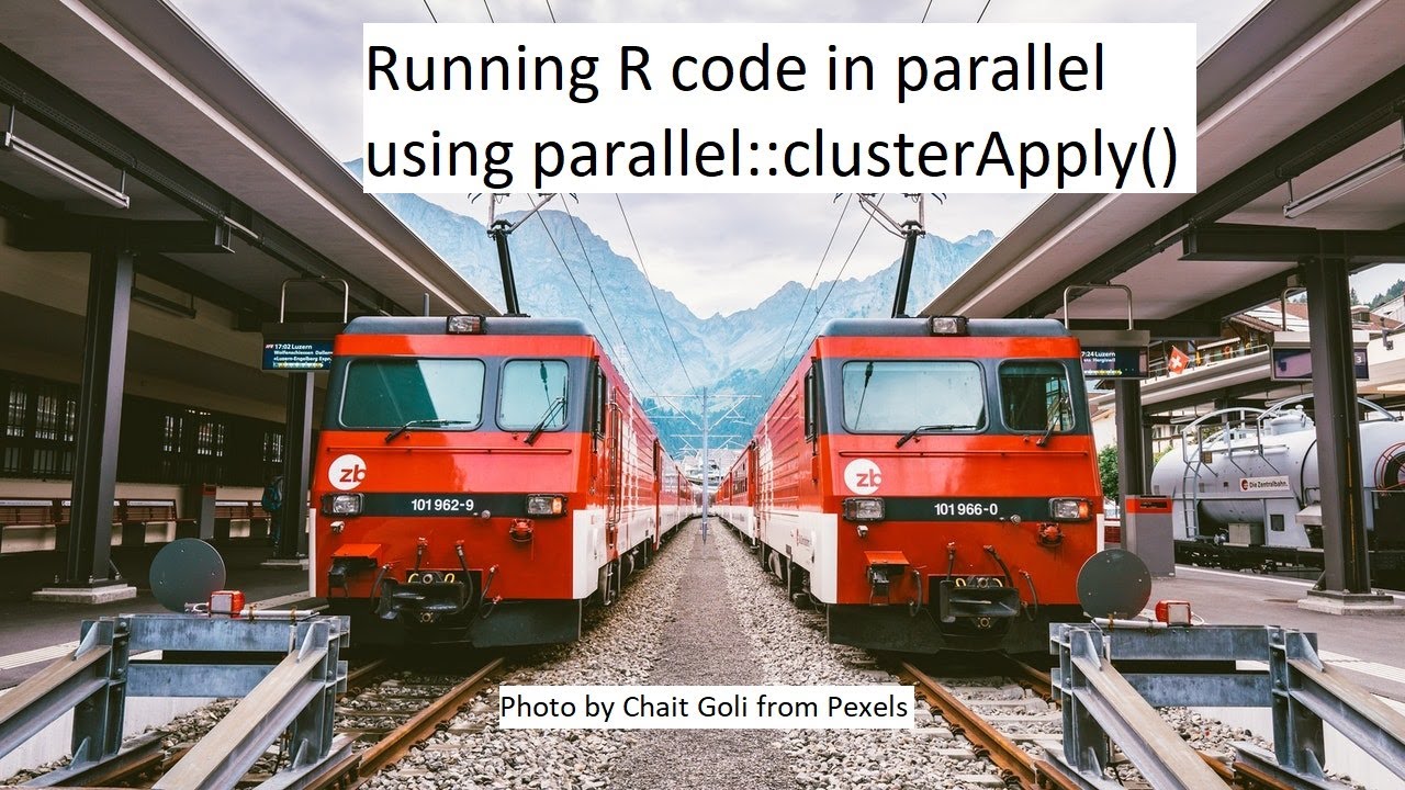 Running R code in parallel using parallel::clusterApply()