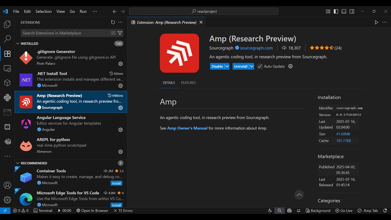 🔥 AMP AI by Sourcegraph – The Cody Successor That Automates Code & App Dev in VS Code!