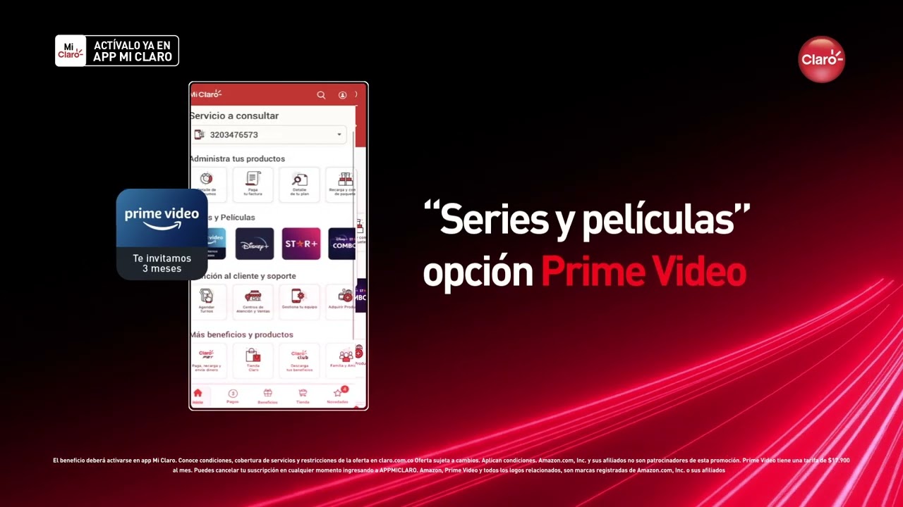 Prime Vídeo | ¿Cómo activo los 3 meses que me invita Claro?