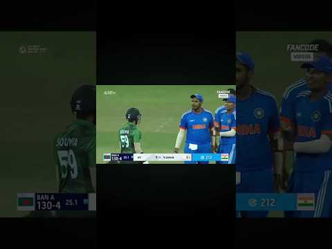 fight in field harshit rana angry on field sarkar out #cricket #sarkar