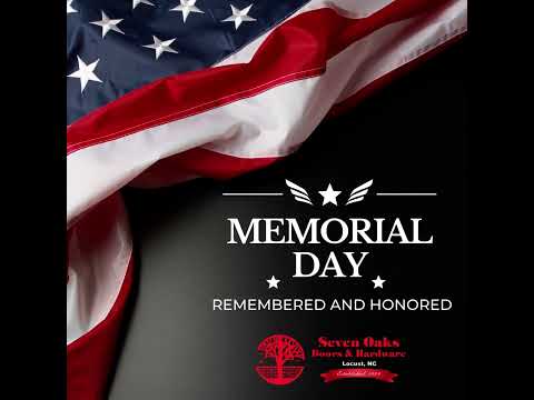 Happy Memorial Day Weekend 2023!
