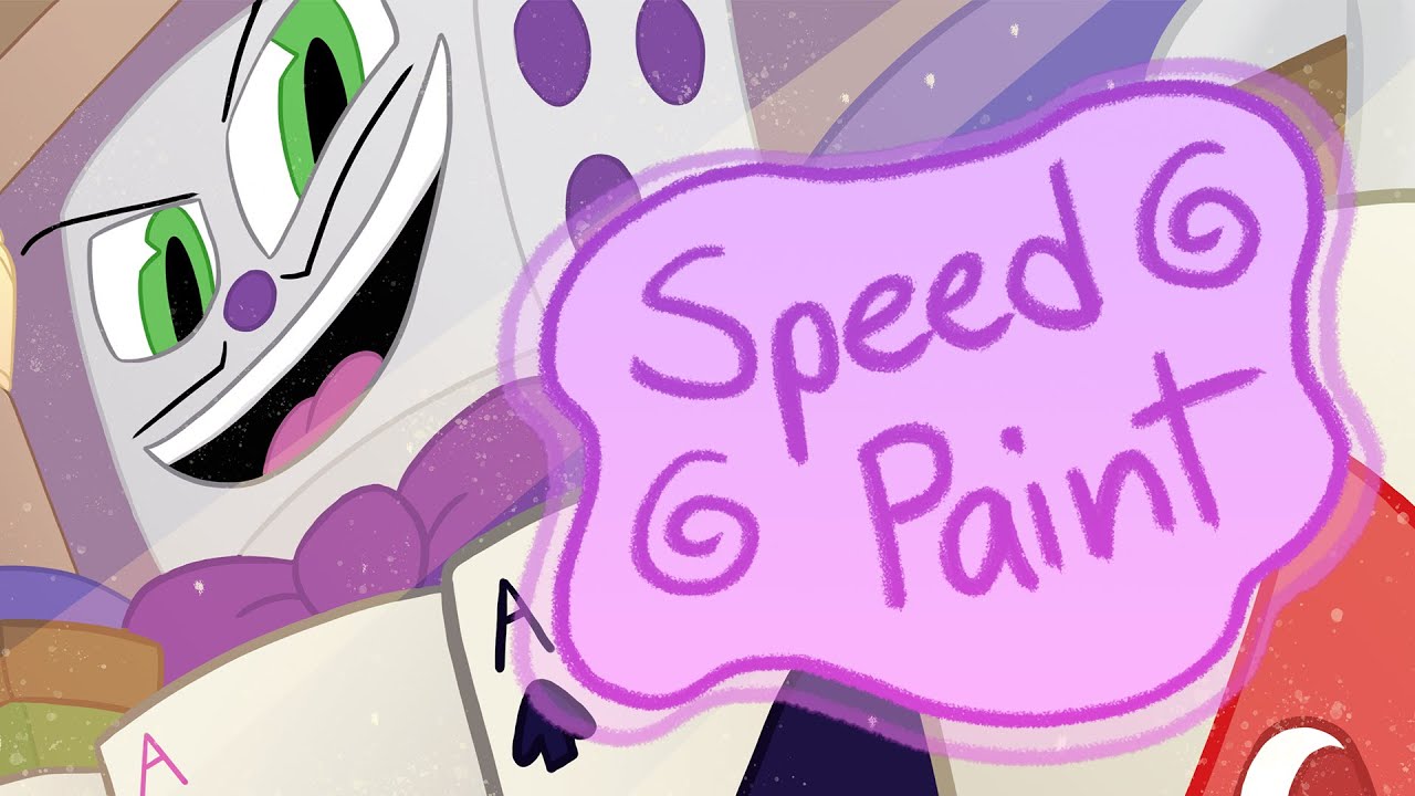The Battle with King Dice | SPEEDPAINT [Cuphead Fan Art]