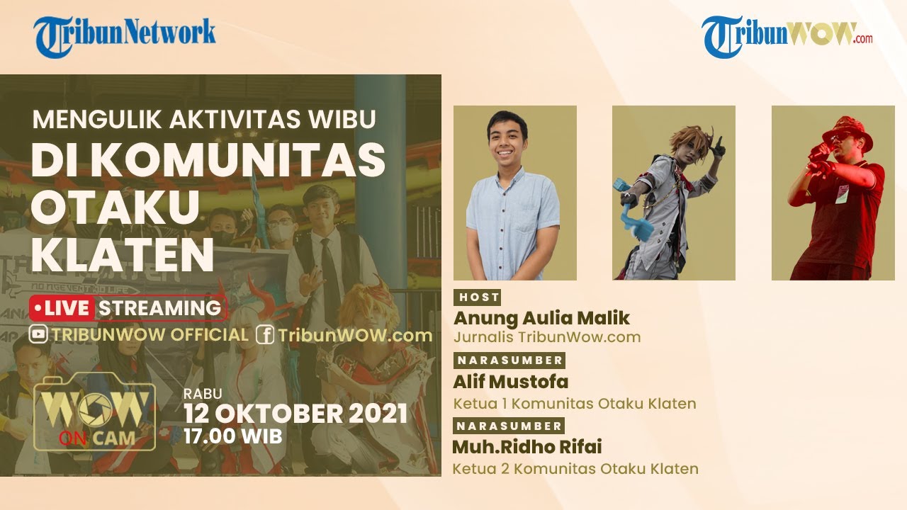 WOW ON CAM: Ngobrolin Aktivitas Wibu di Komunitas Jejepangan Bareng Otaku Klaten - Tribun Video