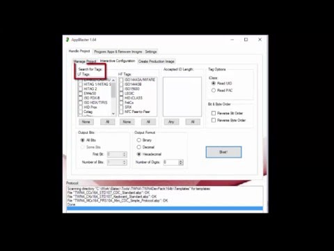 Configuring TWN4 MultiTech card reader to output employee badge number