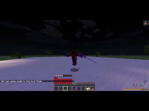 Weapons of minecraft (pre 1.7) - Satsujin and Ender Obscuris Showcase