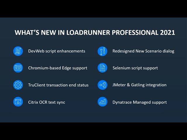 LoadRunner Professional video gallery