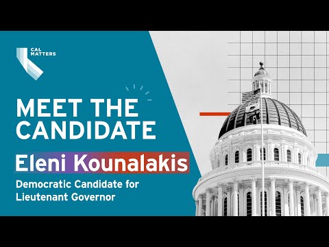 Meet Eleni Kounalakis, candidate for lieutenant governor