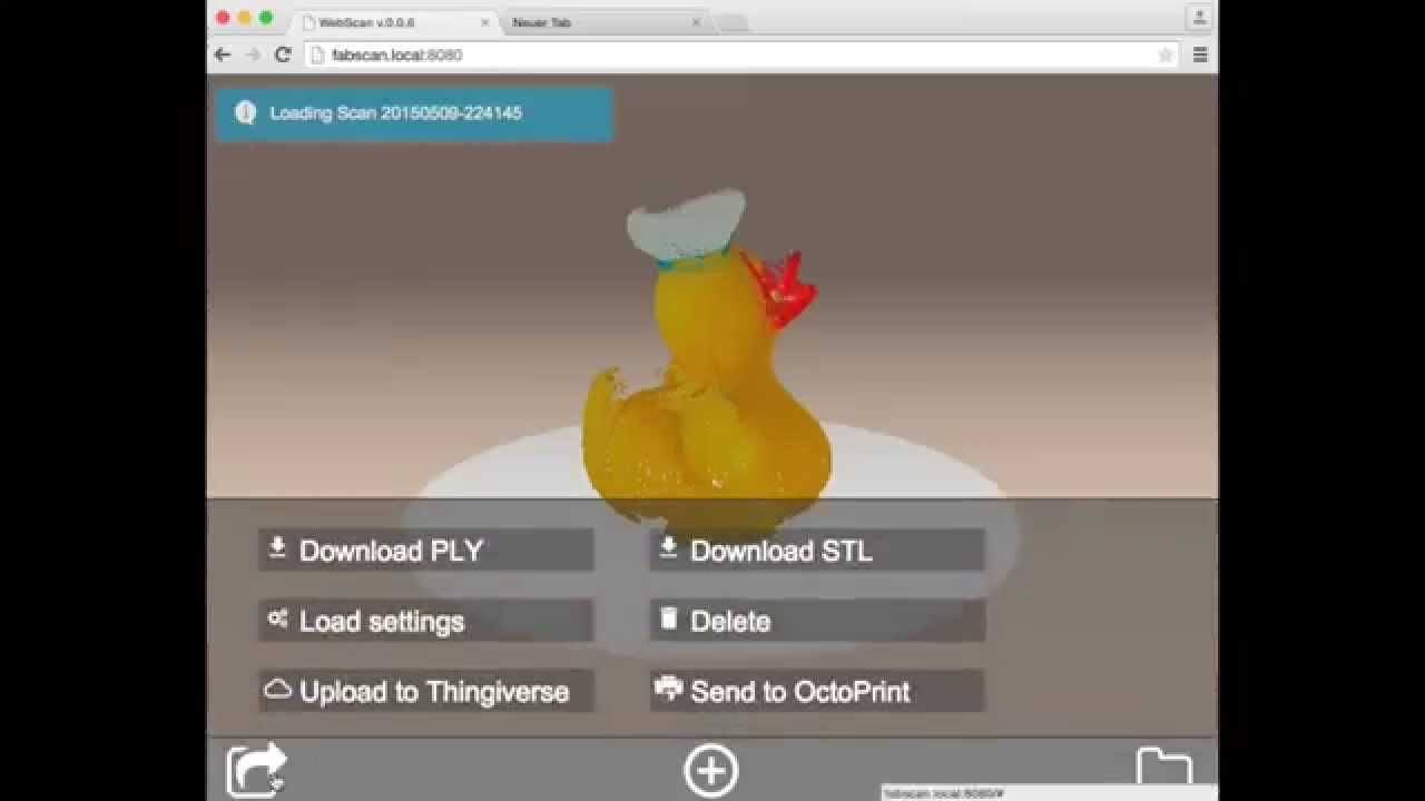 FabScan PI software preview (beta)