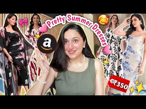 Amazon Summer Haul Rs.350/- 😍 | Cute Summer Dress From amazon | Amazon Finds #amazon