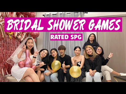 RATED SPG | MICH BRIDAL SHOWER | GAMES IDEAS