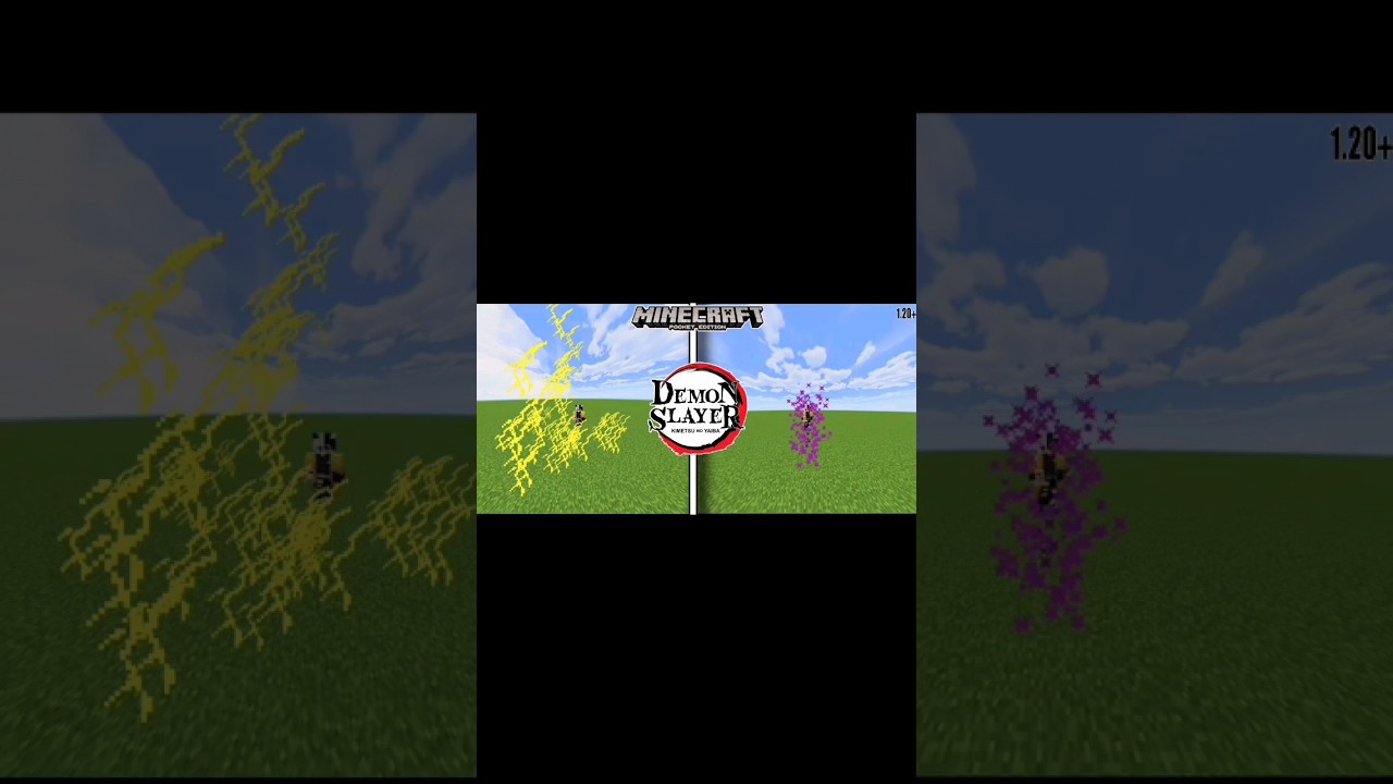 demon slayer addon for minecraft pe 1.20 🥶🥵😱😈 | #minecraft #shorts