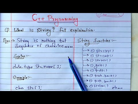 Learn C Strings | What is String full Explanation - Mind Luster