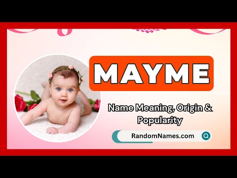 Mayme - Baby Girl Name Meaning, Origin & Popularity - RandomNames.com
