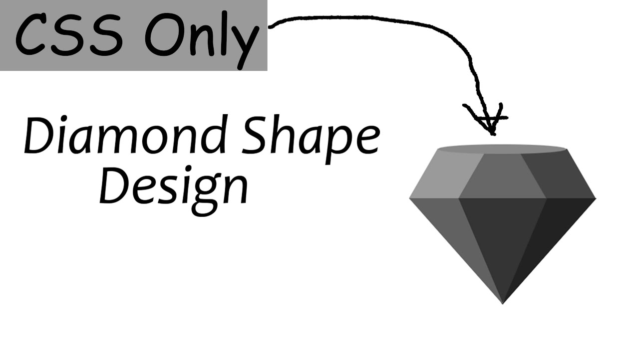 Pure Css Diamond Shape