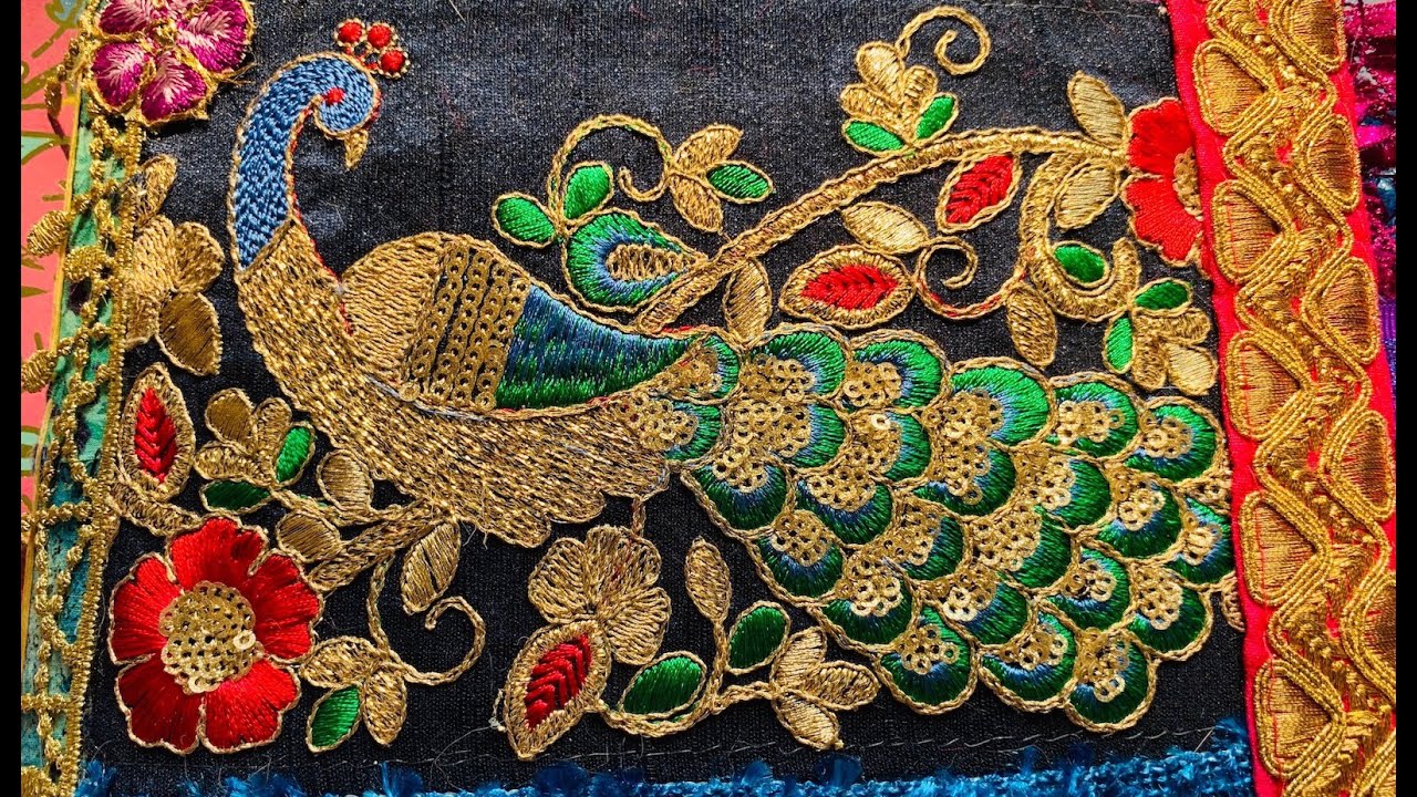 The Enchanted Peacock Garden, a Handmade Junk (less) Journal Flip Through