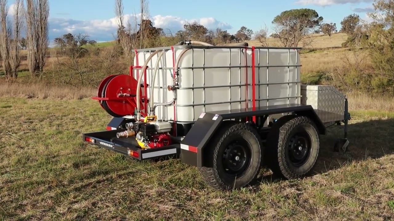 2000l Fire Fighting Trailer