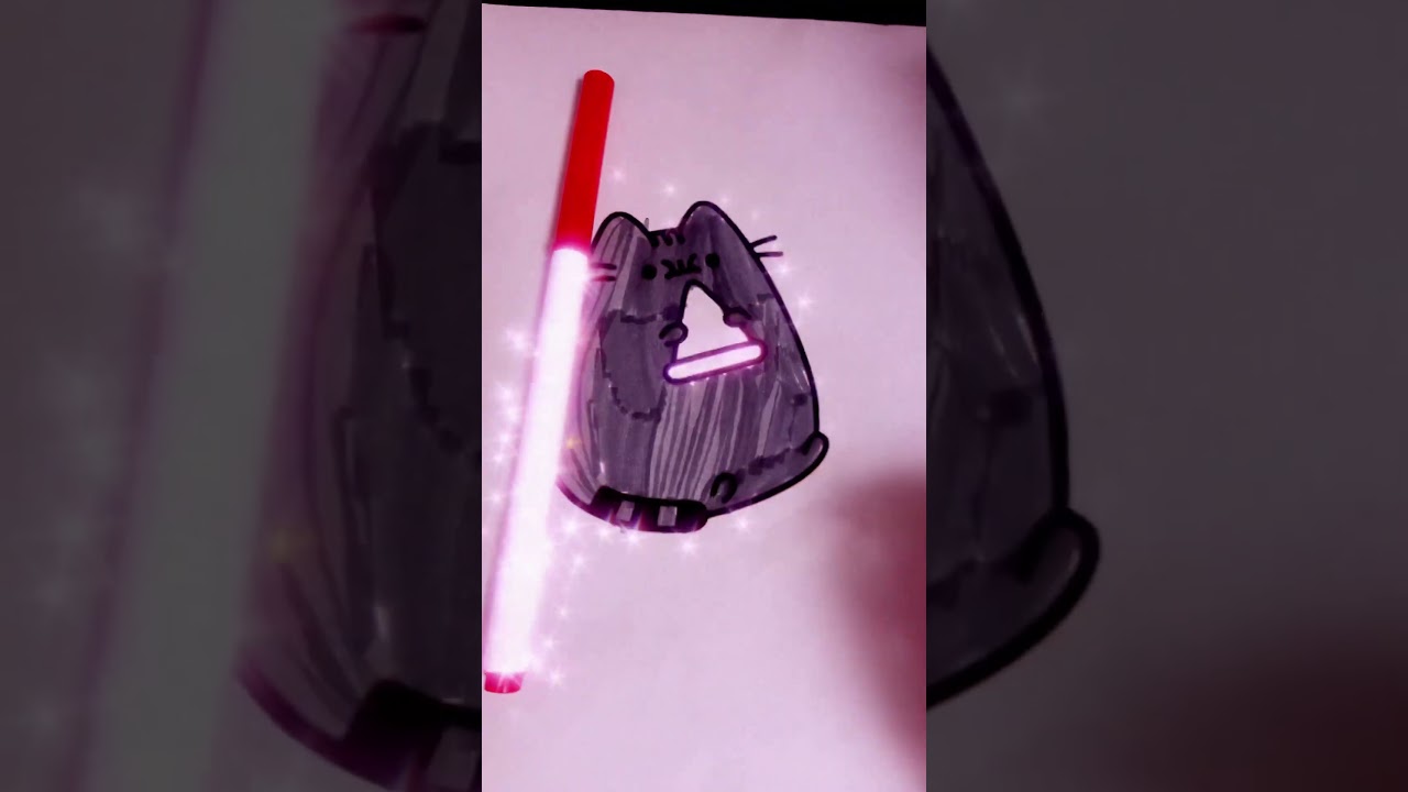 Making a Pusheen sticker
