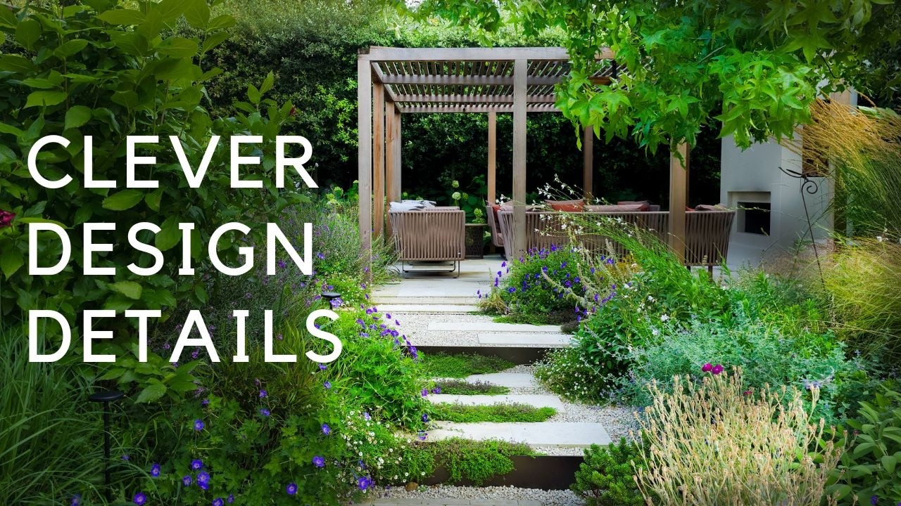 Garden design in is the detail - how to transform a boring backyard to a lush green oasis...