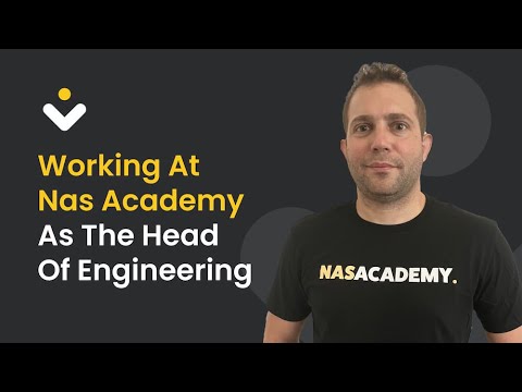Working at Nas Academy as the Head of Engineering | Timo Rößner