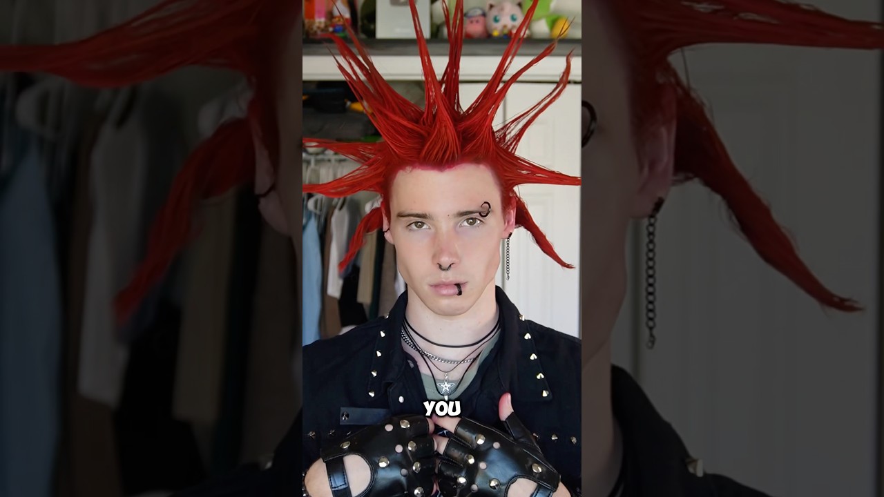 I turned myself punk 🤘🖤