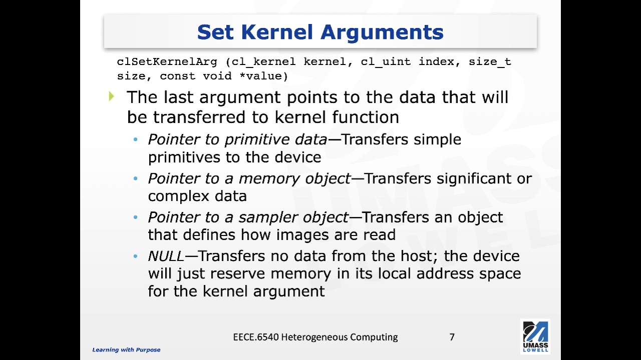 OpenCL Host Side Programming: Context, queues, memory objects, etc.