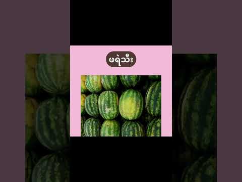 How to pronounce โWatermelonโ ๐๐๐ #fruit #pronunciation #english