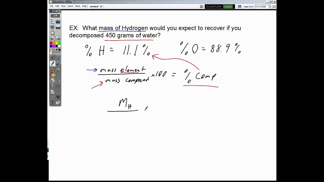 Percent Composition Word Problems