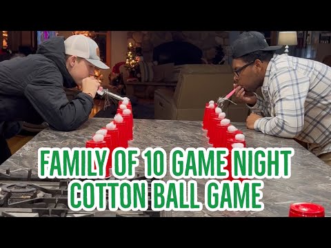 FAMiLY GAME NiGHT~ COTTON BALL GAME ππ