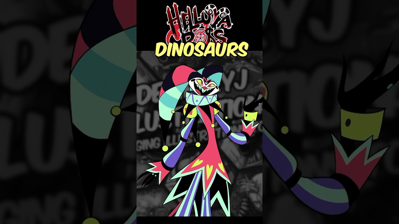 ARTIST turns HELLUVA BOSS  into DINOSAURS