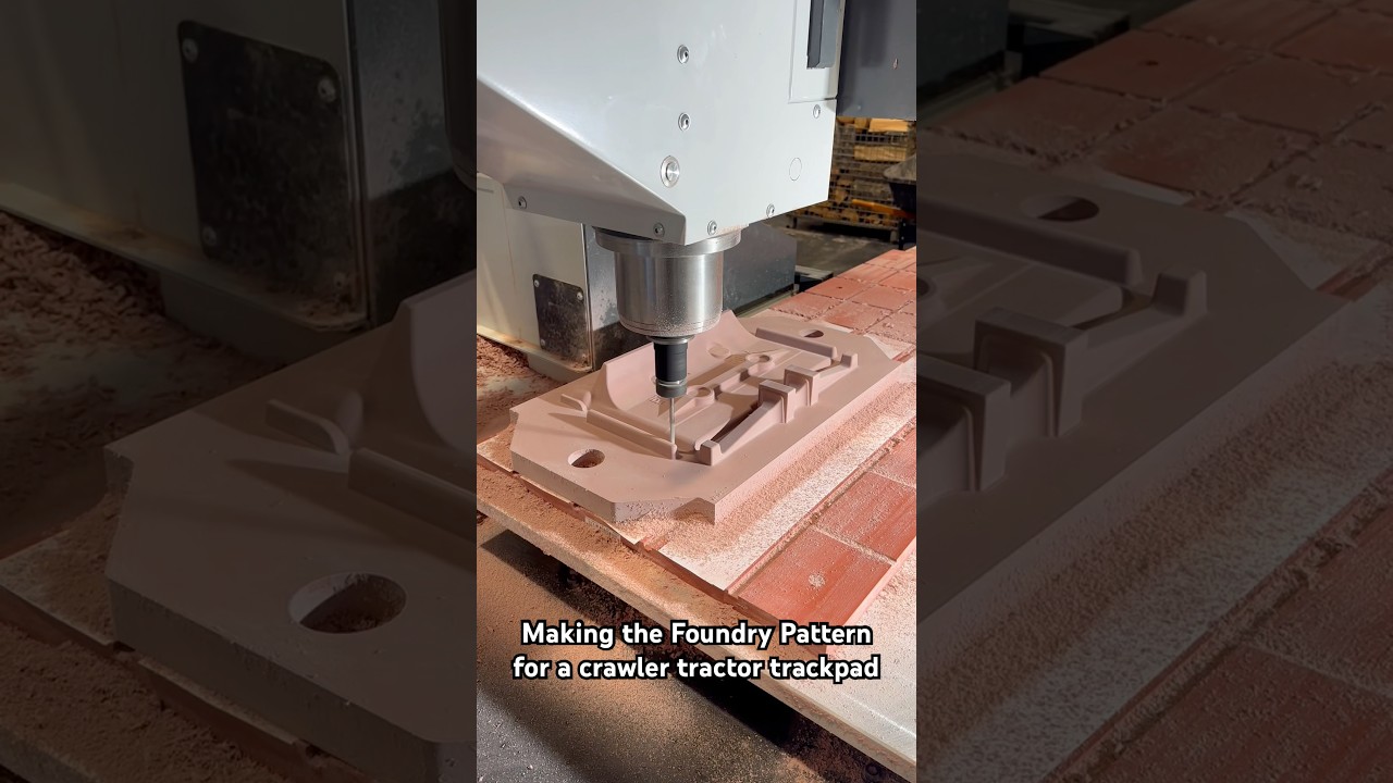 How we make Foundry Patterns for Iron Castings #machining #engineering #foundrypatterns