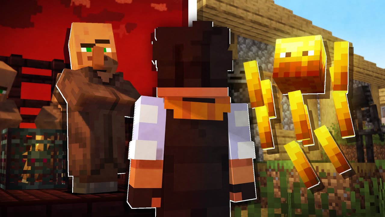 Minecraft but MOB SPAWNS are SWAPPED?!⁉