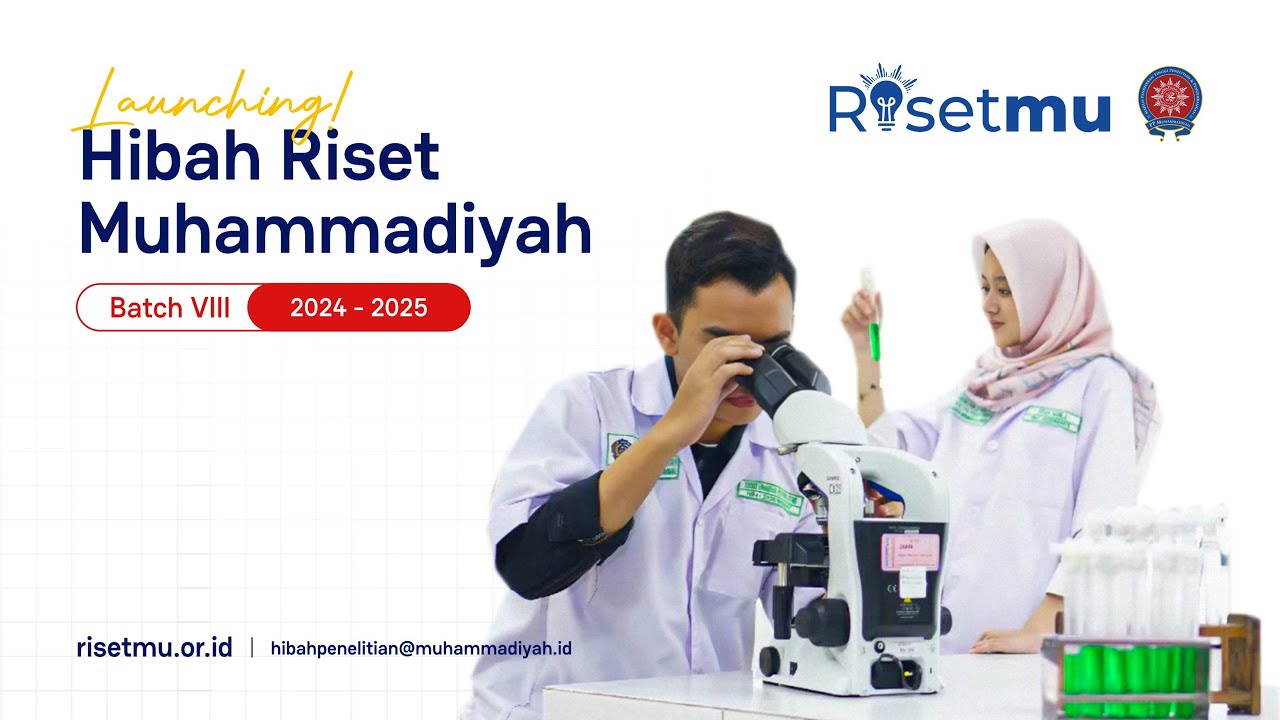 Resmi Dibuka, Berikut Skema Penelitian Riset Muhammadiyah Batch VIII ...