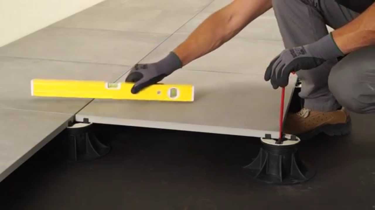 Comment réaliser une Pose sur Plots - Novoceram Outdoor Plus