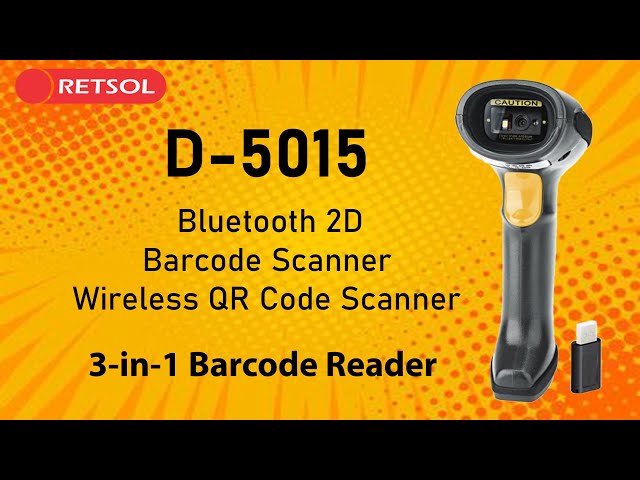 Retsol Barcode Scanners - RETSOL LS600+ Barcode Scanner Trader ...