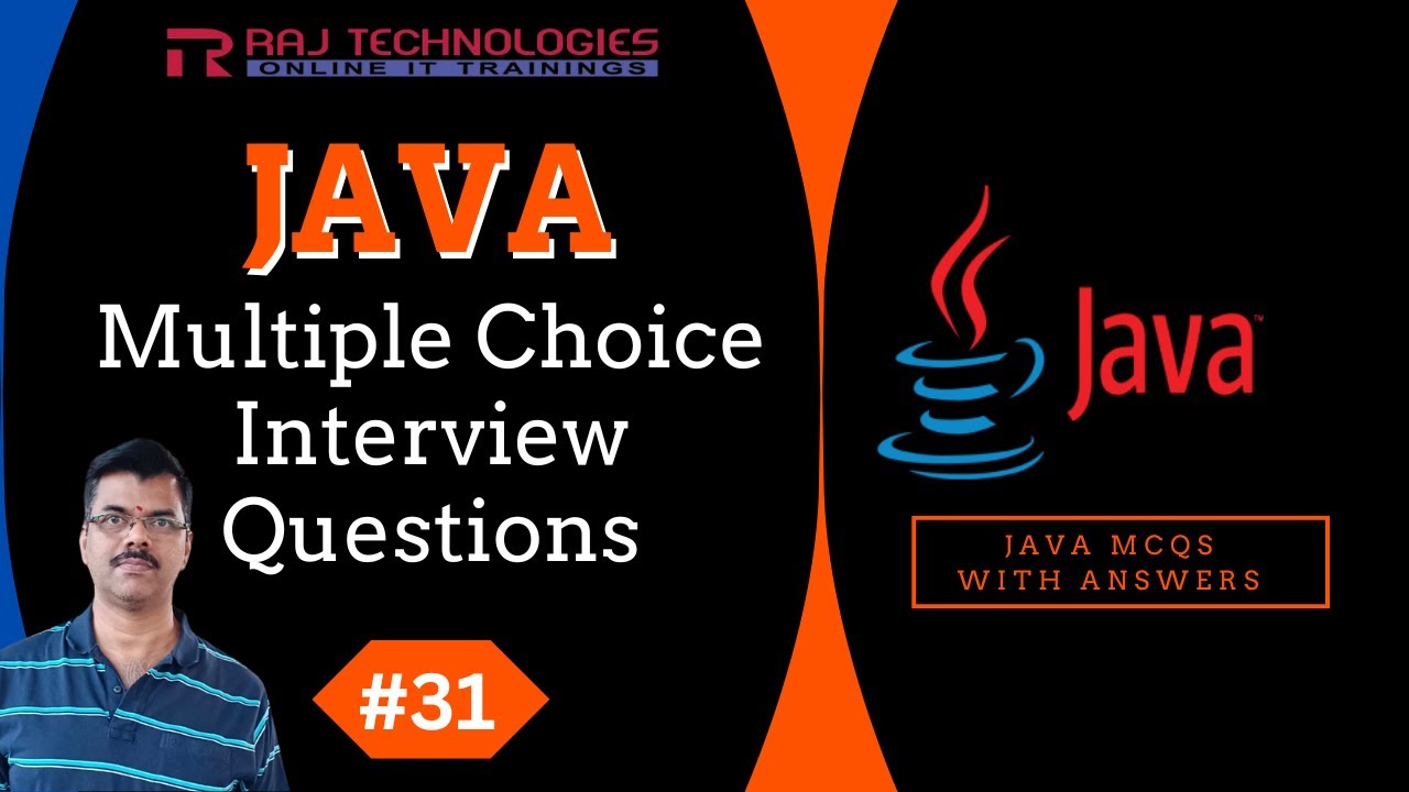 Top Java Multiple Choice INTERVIEW Questions and Answers | #31