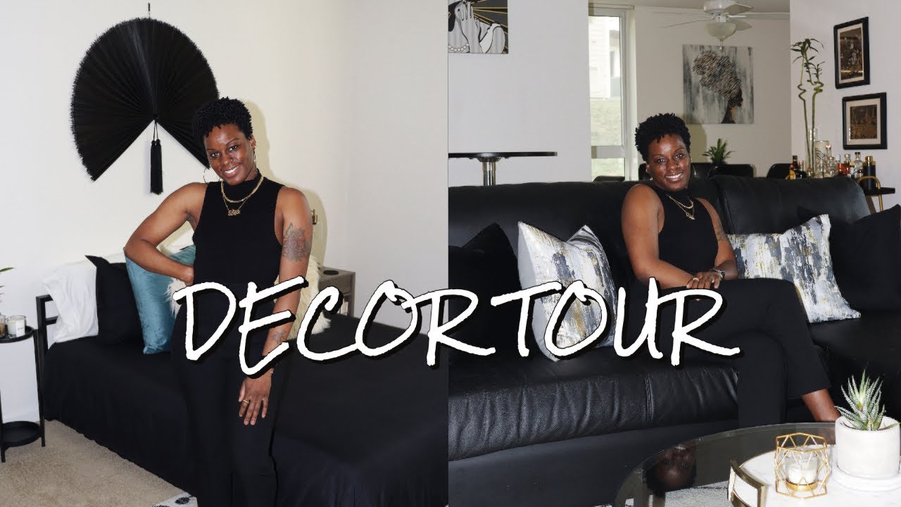 Apartment Decor Tour VLOG | Modern Minimalist Glam | Amazon & Walmart Finds