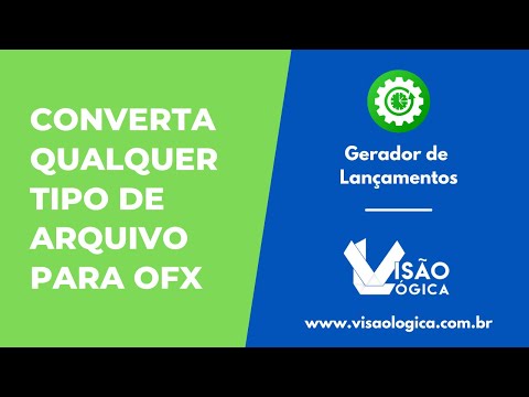 Converta qualquer arquivo para OFX