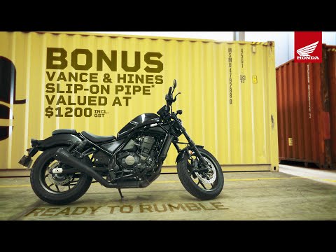 CMX1100 - Bonus Vance & Hines Slip-on Pipe