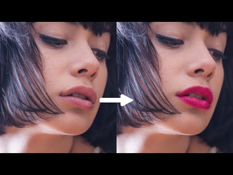 "Mastering Realistic Lipstick in Photopea: A Step-by-Step Tutorial