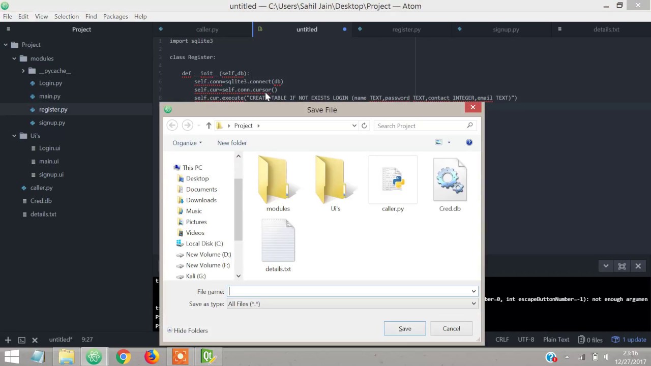 Python & PyQt4 Project Part-9 Release