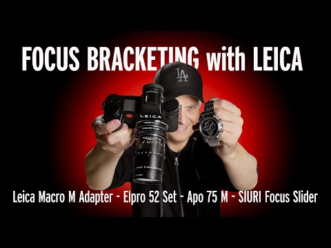 Macro Focus Bracketing and Stacking with Leica SL3 + Elpro 52 & Macro Adapter – Vintage Omega Watch