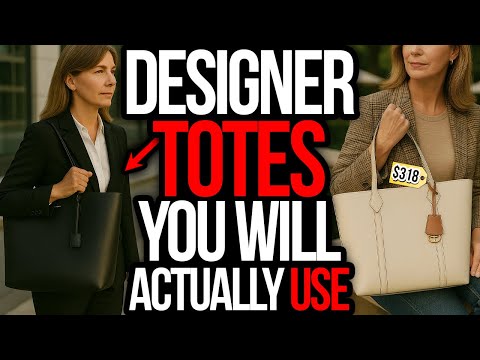 14 BEST DESIGNER Tote Bags You’ll Use Daily (Perfect for WORK & Everyday Style)