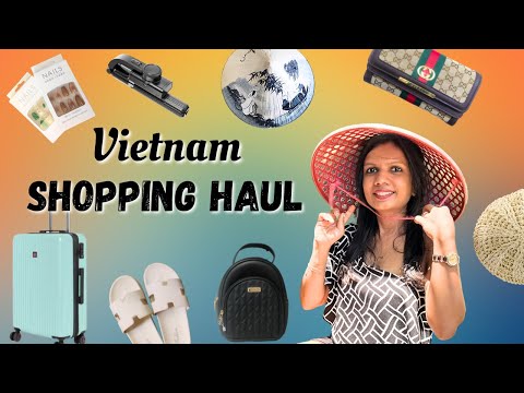 Vietnam Shopping Haul | Shopping Markets in Vietnam | What to buy in Vietnam | @TravelTalesByKinjal